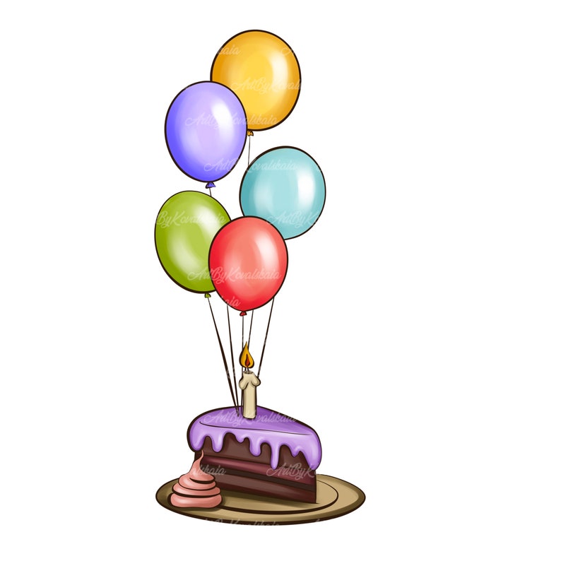 Birthday Cake PNG, Cake, Digital Download - Etsy