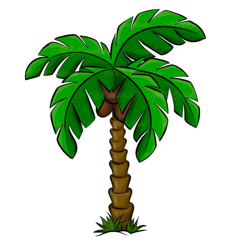 Palm Drawing Poster - Etsy