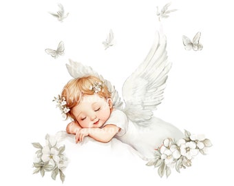 Angel PNG, Angel Clipart, Baby Shower, Digital Download - Etsy