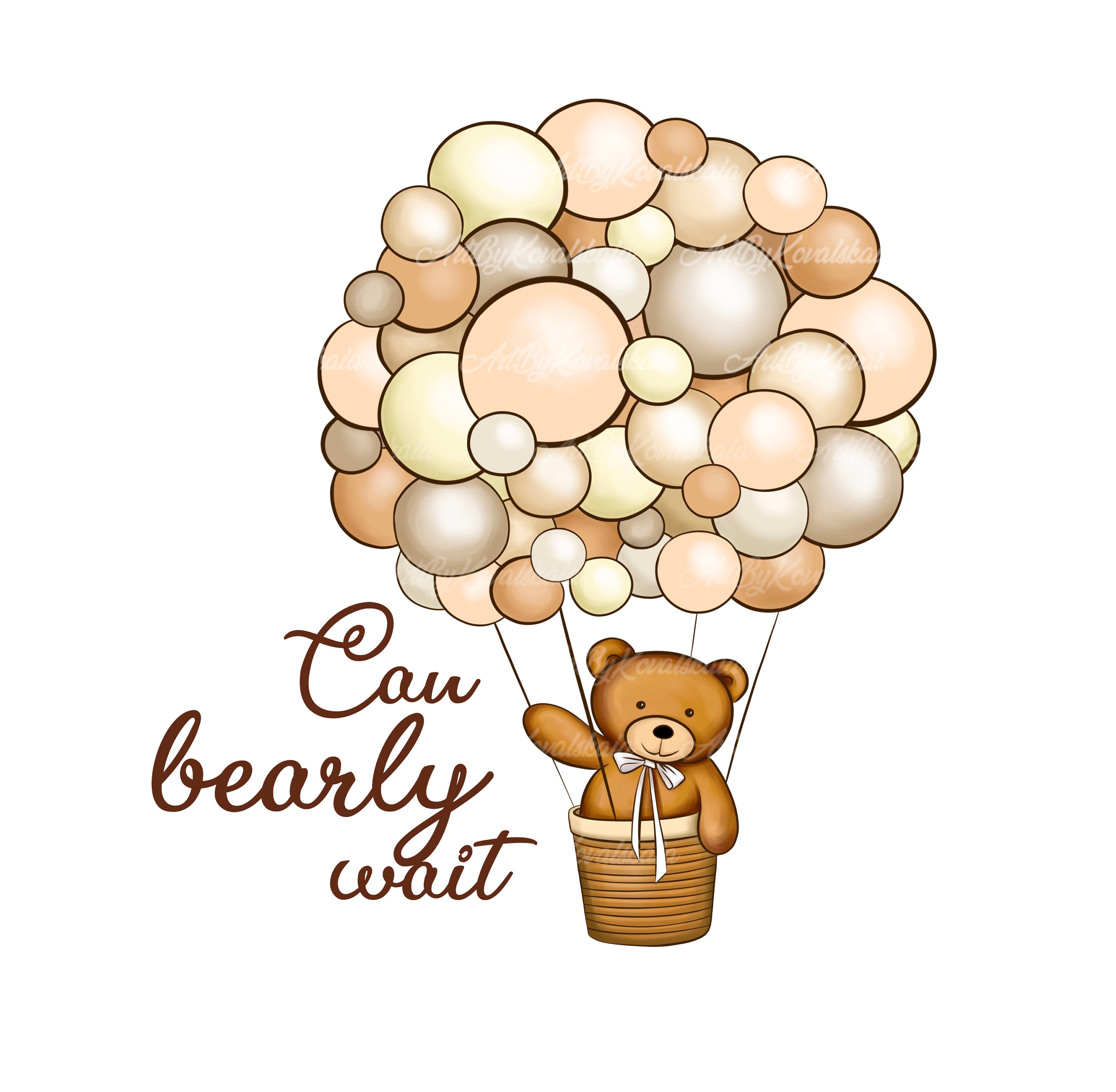 Teddy Bear Clipart, Can Bearly Wait, PNG, Air Balloon, Baby Shower ... Teddy Bear Clipart, Can Bearly Wait, PNG, Air Balloon, Baby Shower ...