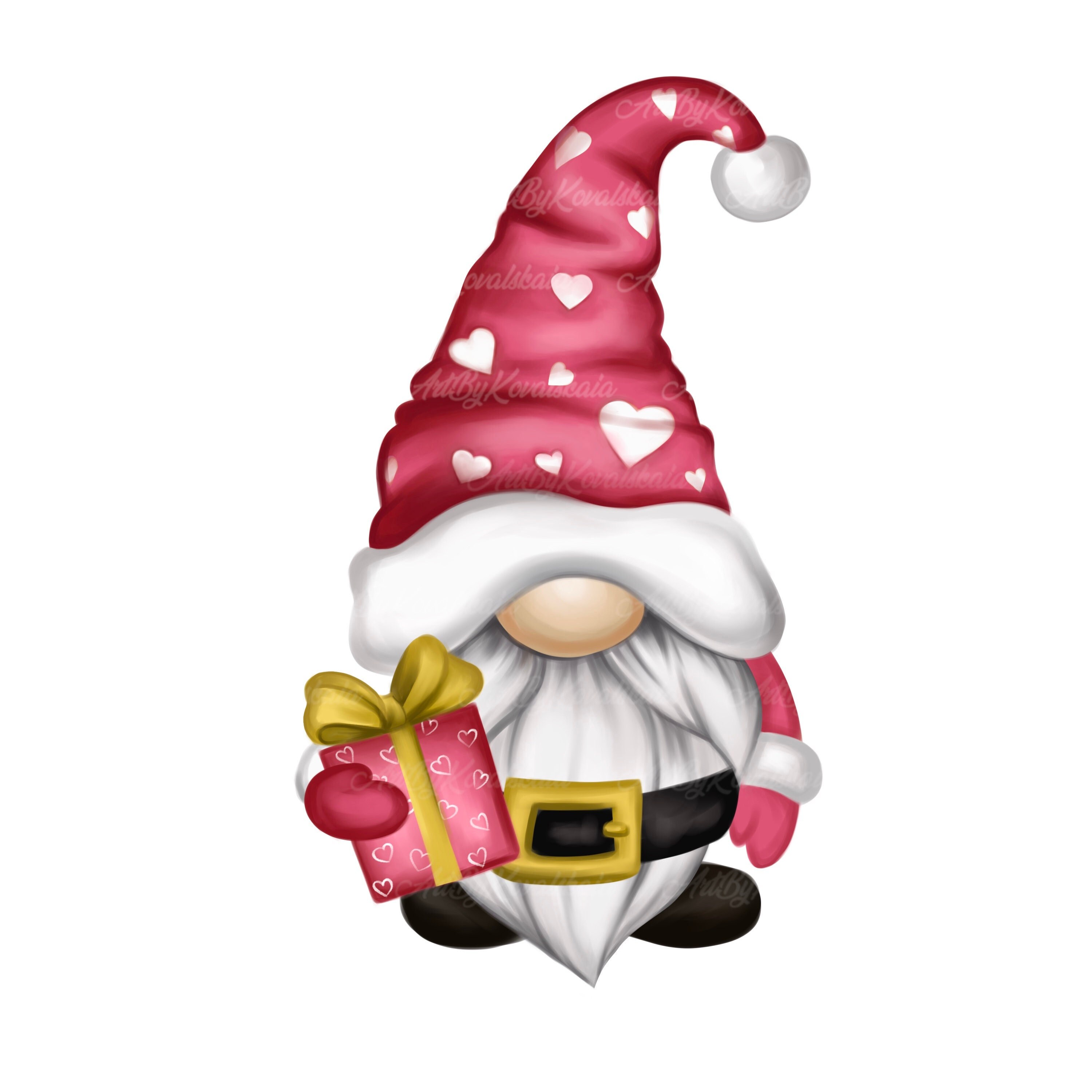 Valentines Day PNG Gnome PNG Clipart Valentine Gnome PNG | Etsy