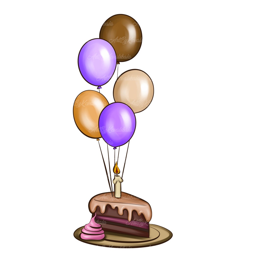 Birthday Cake PNG, Cake, Digital Download - Etsy