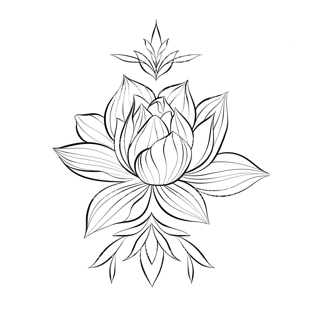 Custom PNG Design, Tattoo Design for Women, Personalized Tattoo Design ...