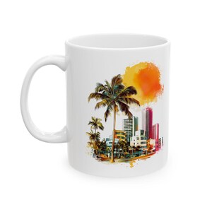 Miami PNG, Miami Clipart, Sunset, Palm Trees, Florida, Digital Download ...