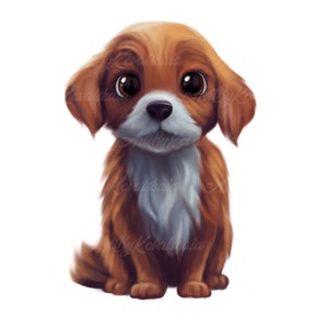 Dog PNG, Puppy Clipart, Cute Dog, Digital Download - Etsy