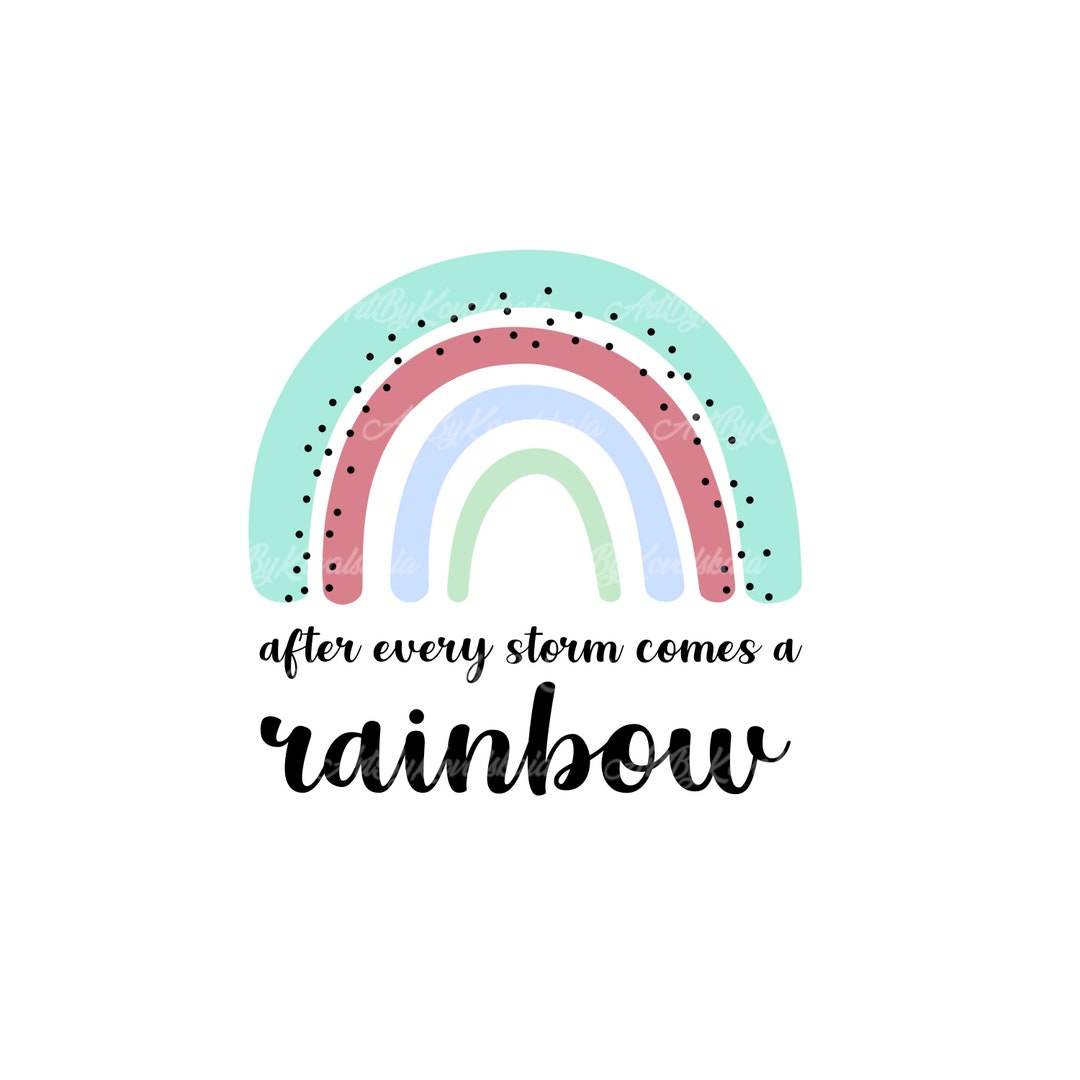 Rainbow PNG Clipart: Baby Rainbow Design (digital Download) - Etsy