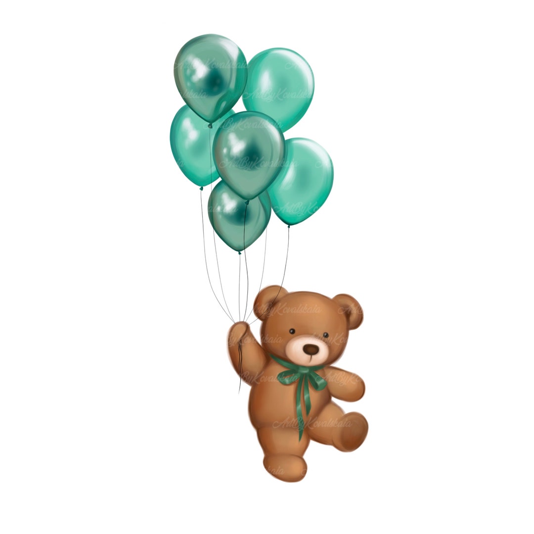 Teddy Bear PNG, Teddy Bear Clipart, Bear With Balloon, Baby Shower ... Teddy Bear PNG, Teddy Bear Clipart, Bear With Balloon, Baby Shower ...