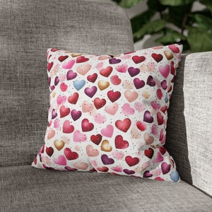 Seamless Hearts Pattern, Valentines Day, Love Hearts, 3D Digital Paper ...