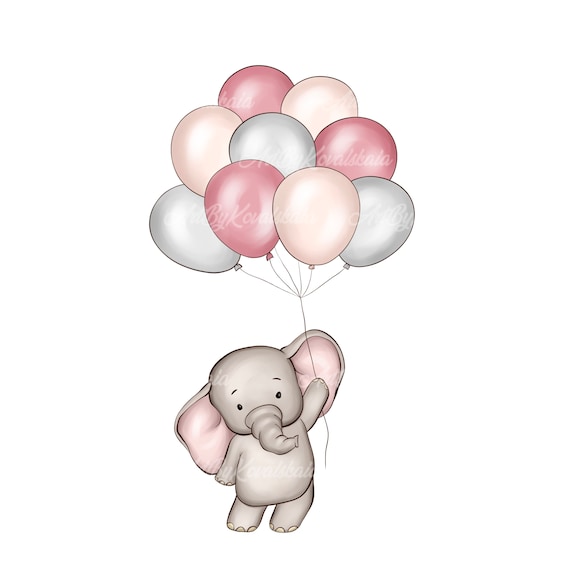 Baby Shower Elephant Graphic