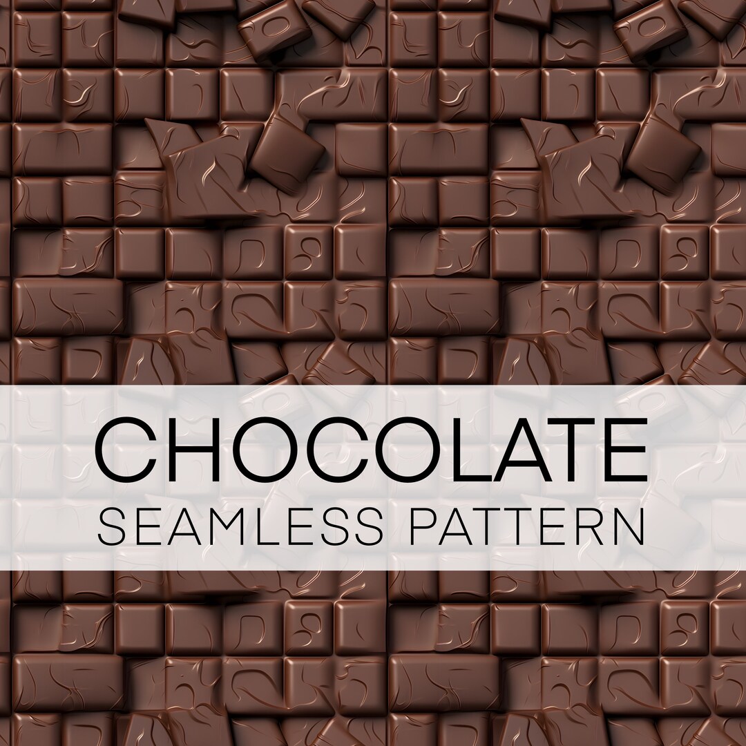 Chocolate Seamless Patterns, Digital Paper DIGITAL DOWNLOAD - Etsy