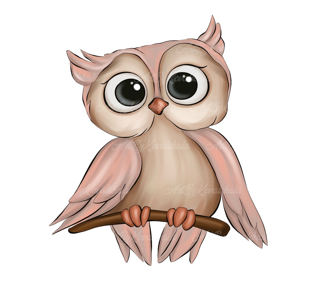 Owl Clipart, Owl PNG, Digital Download - Etsy