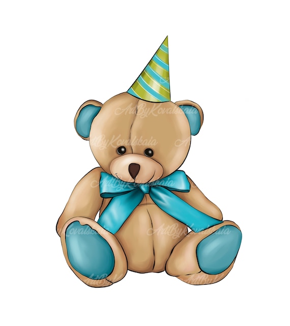 Birthday Bear Clip Art