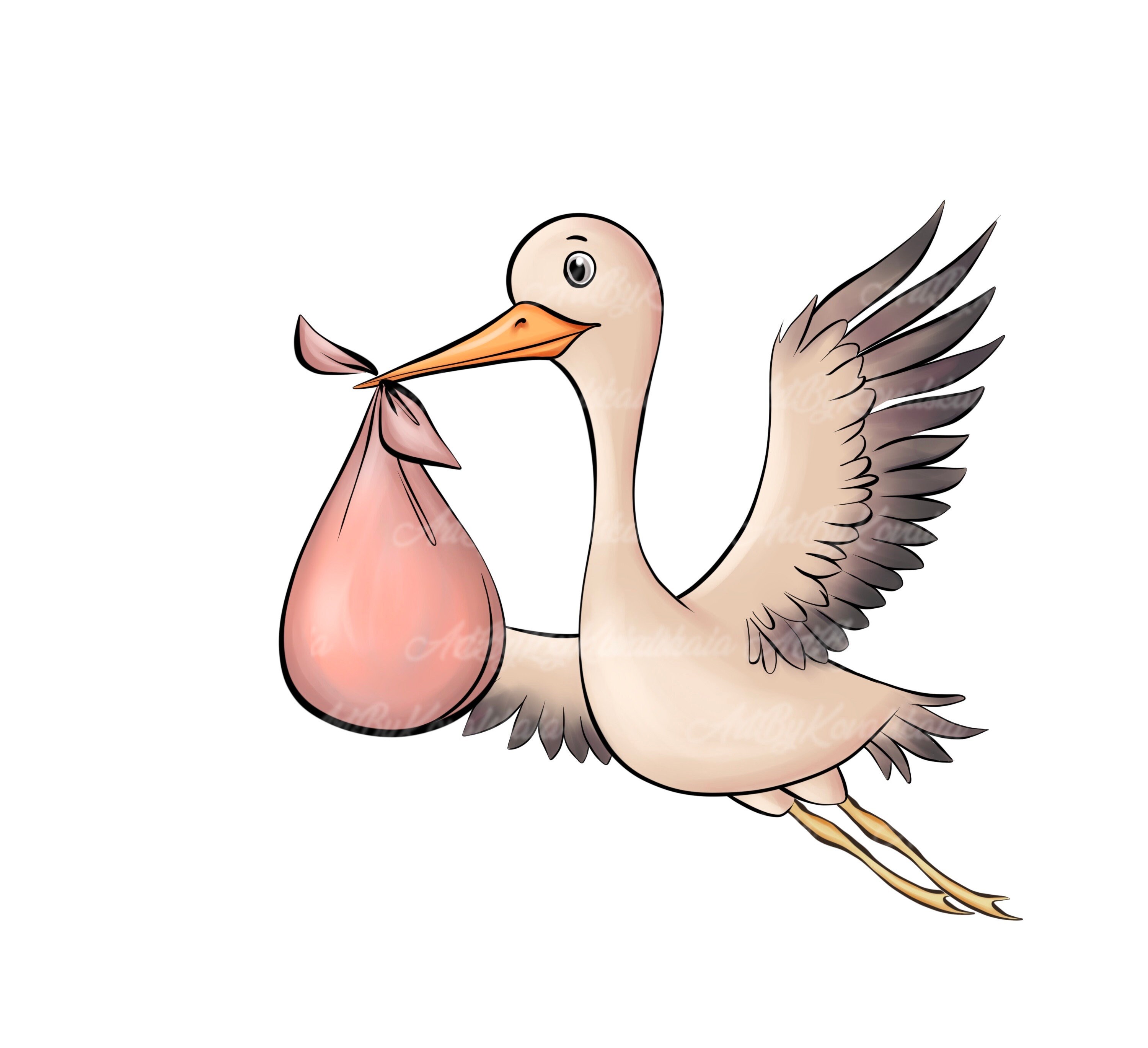 Stork Clipart