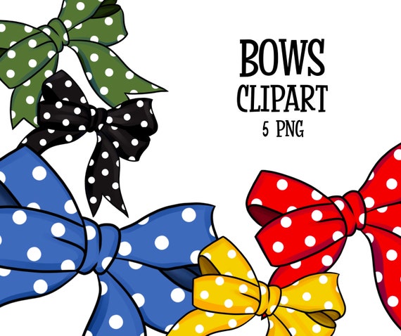 Digital Collage Sheet Bows Ribbon Bows Bows Clipart
