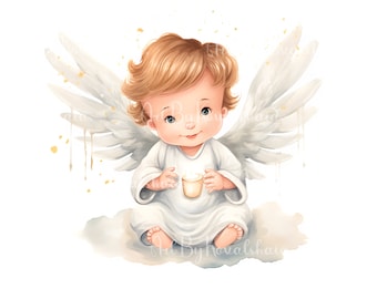 Angel PNG, Angel Clipart, Baby Shower, Digital Download - Etsy