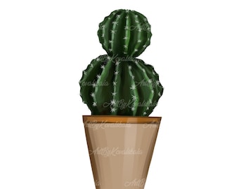 Cactus Clipart, Cacti Clipart, Digital Download - Etsy
