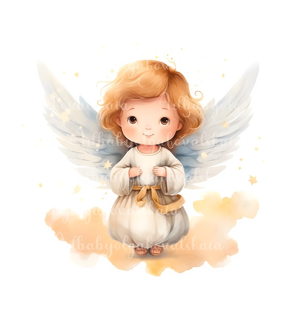 Clipart Bambini Angelo