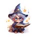 Wizard Clipart PNG Magic Clip Art Halloween Digital - Etsy