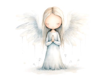 Angel PNG, Angel Clipart, Baby Shower, Digital Download - Etsy