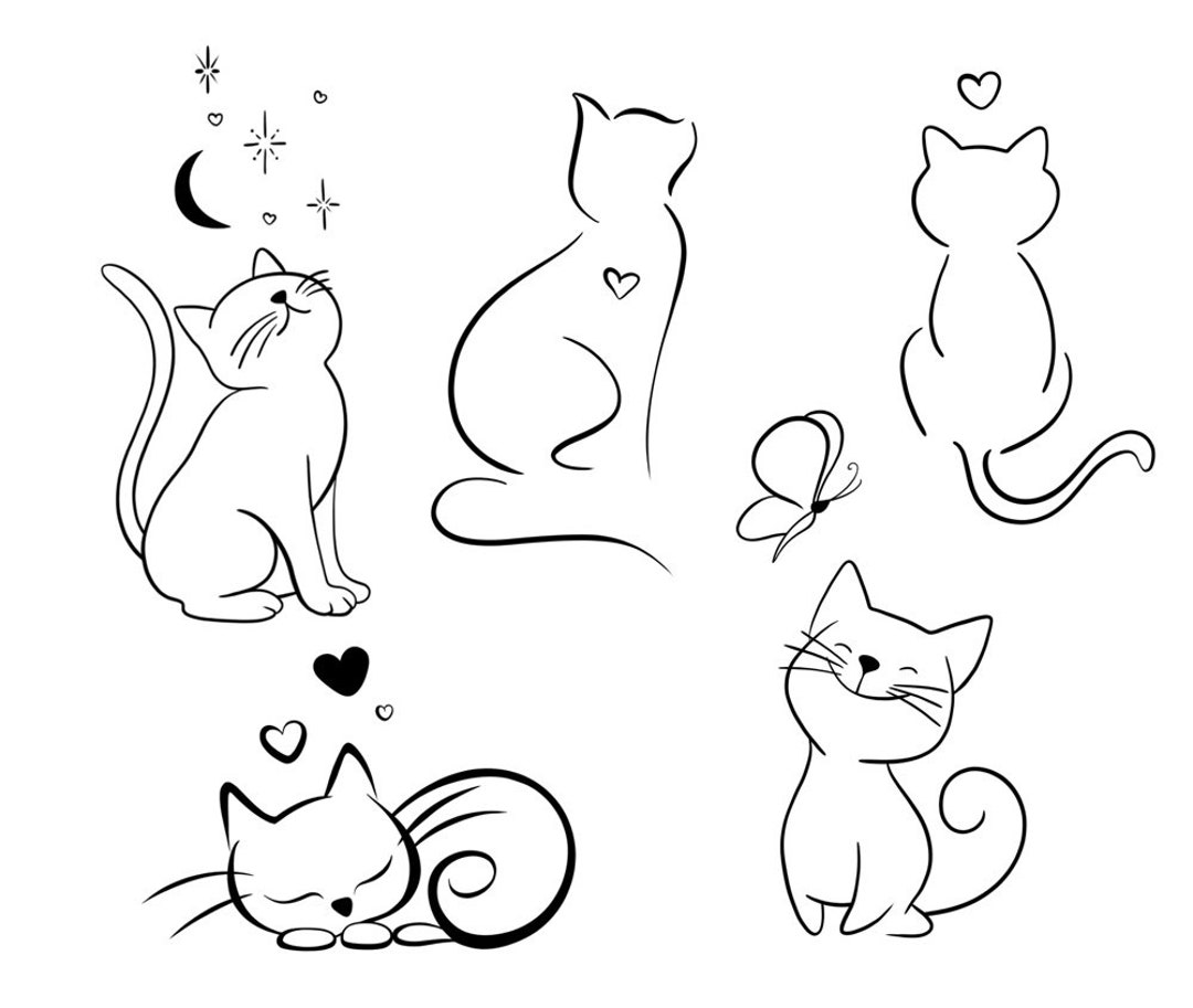 Tattoo Design Tattoo Cat Personalized Tattoo Design Digital - Etsy Tattoo Design Tattoo Cat Personalized Tattoo Design Digital - Etsy