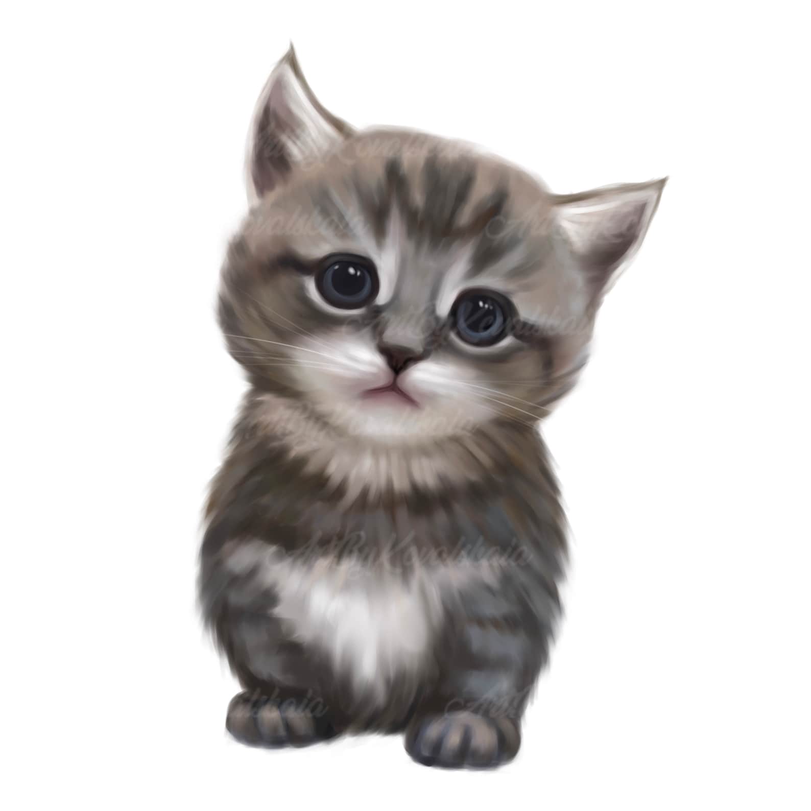 Cat PNG, Cat Clipart, Cute Kitten, Kitty Clip Art, Digital Download - Etsy