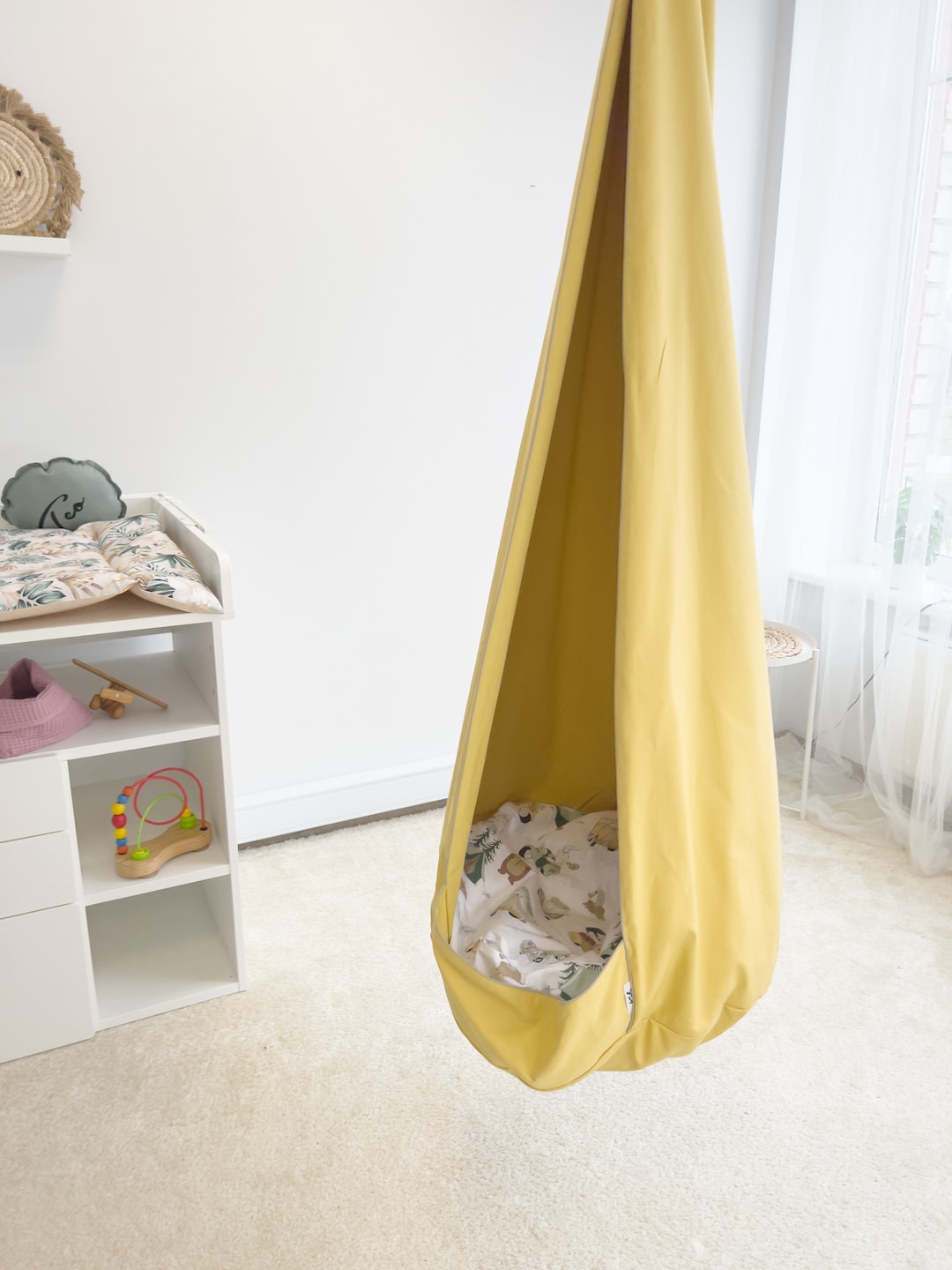 Cocoon Toddler Swing Indoor Hammock Chair Hanging Seat, Cocoon With ...