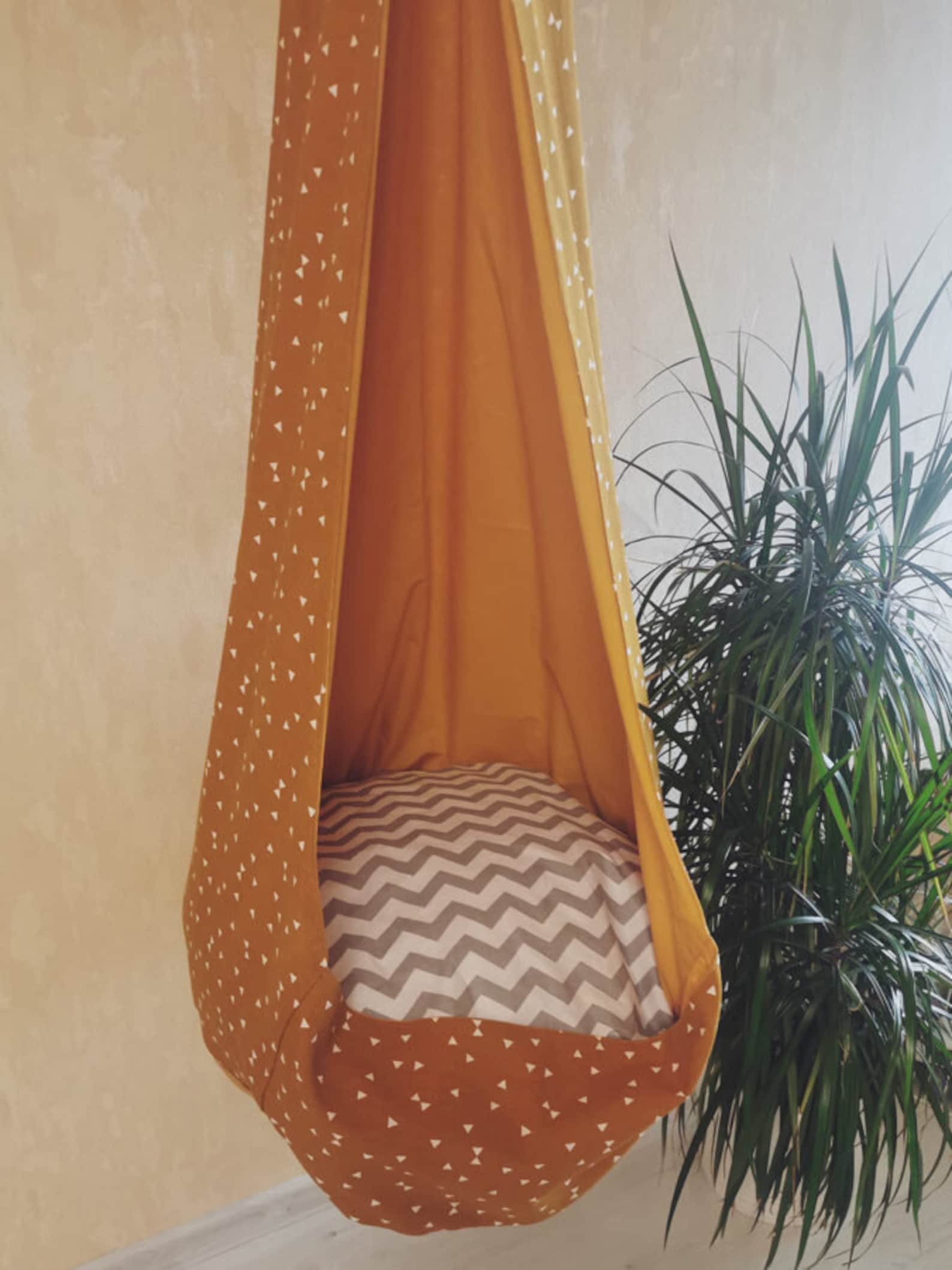 Autism Swing Cocoon Swing for Kids Black Gray Cocoon Swing - Etsy