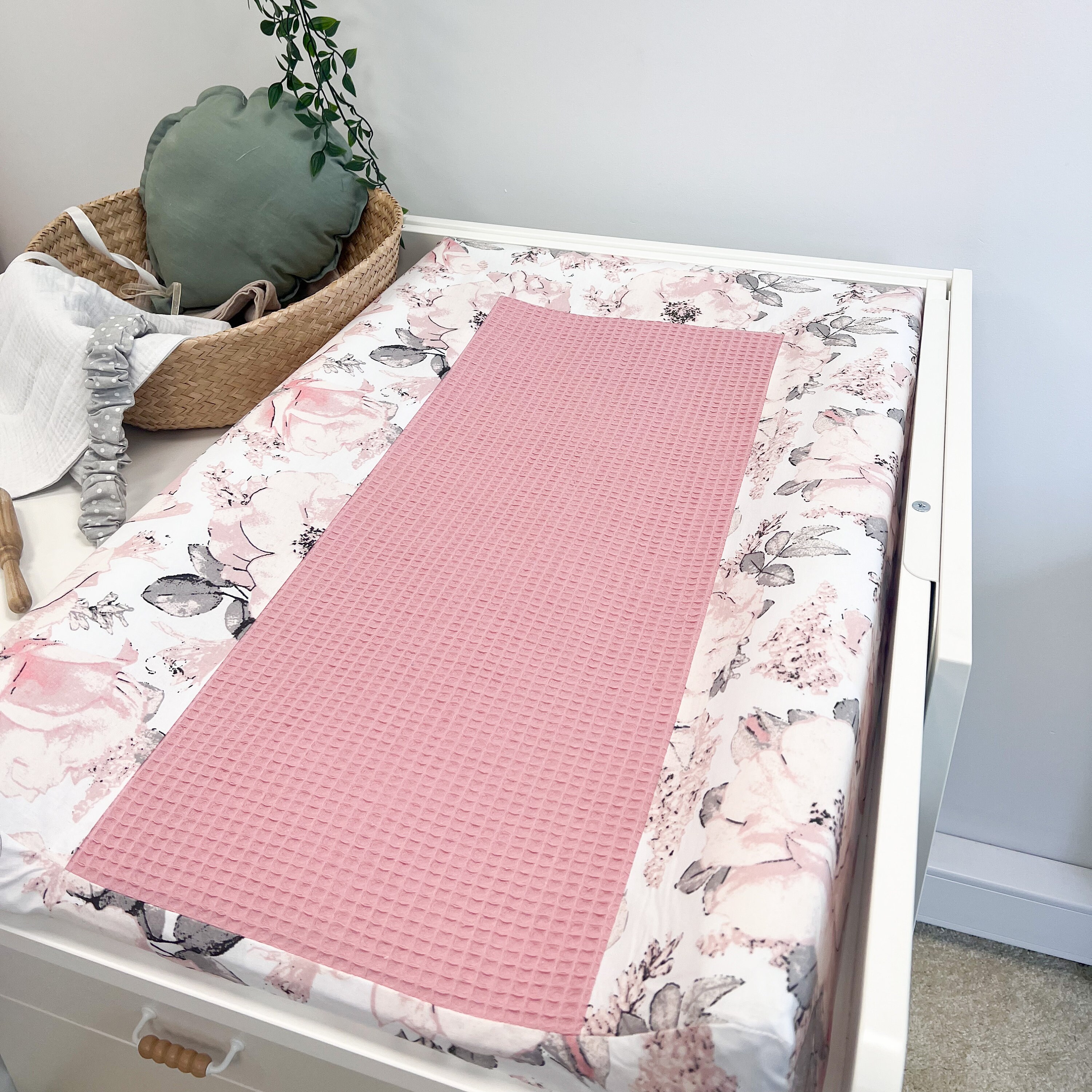 Changing Mat Cover, Double Gauze Breathable Cover, Diaper Changing Mat ...
