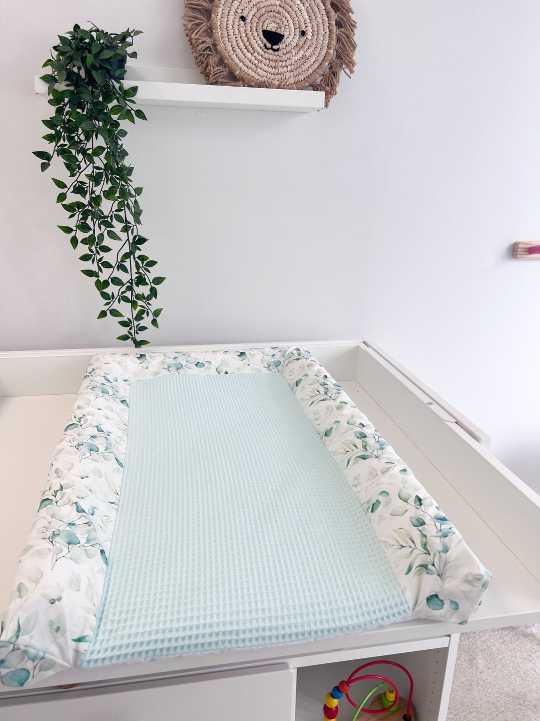 Changing Mat Cover, Double Gauze Breathable Cover, Diaper Changing Mat ...