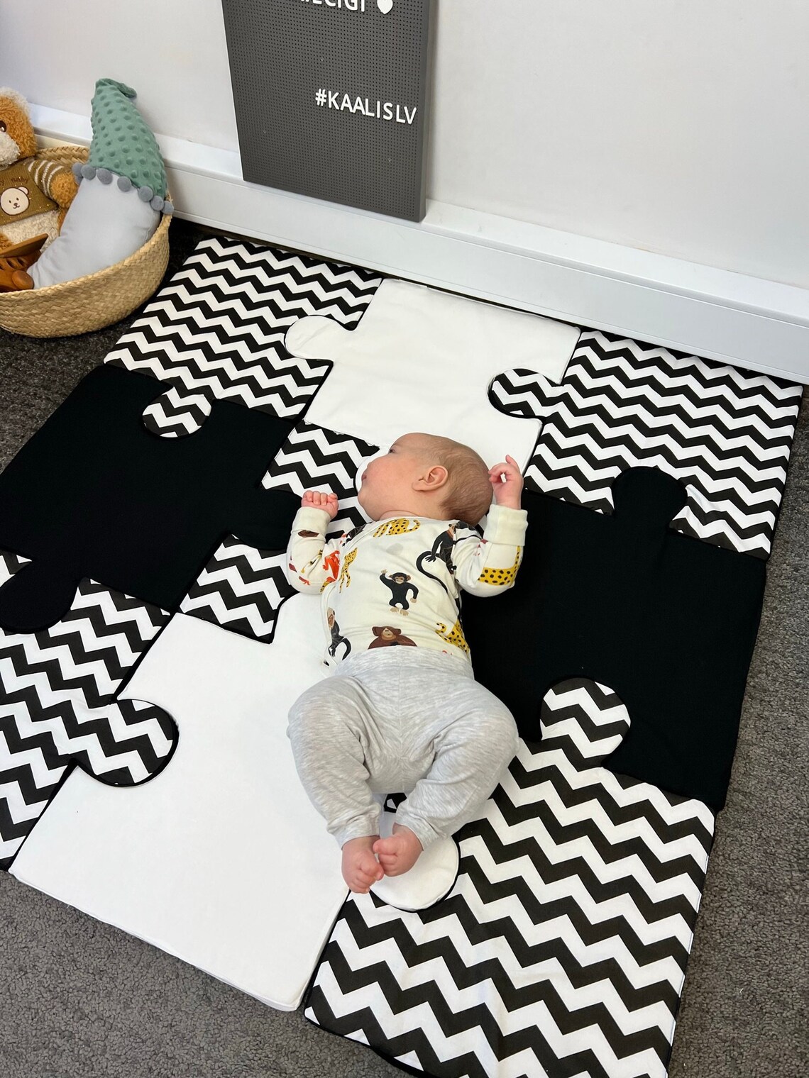 Baby Play Mat Nursery Rug Playmat Padded Toy Rug Kids Soft - Etsy