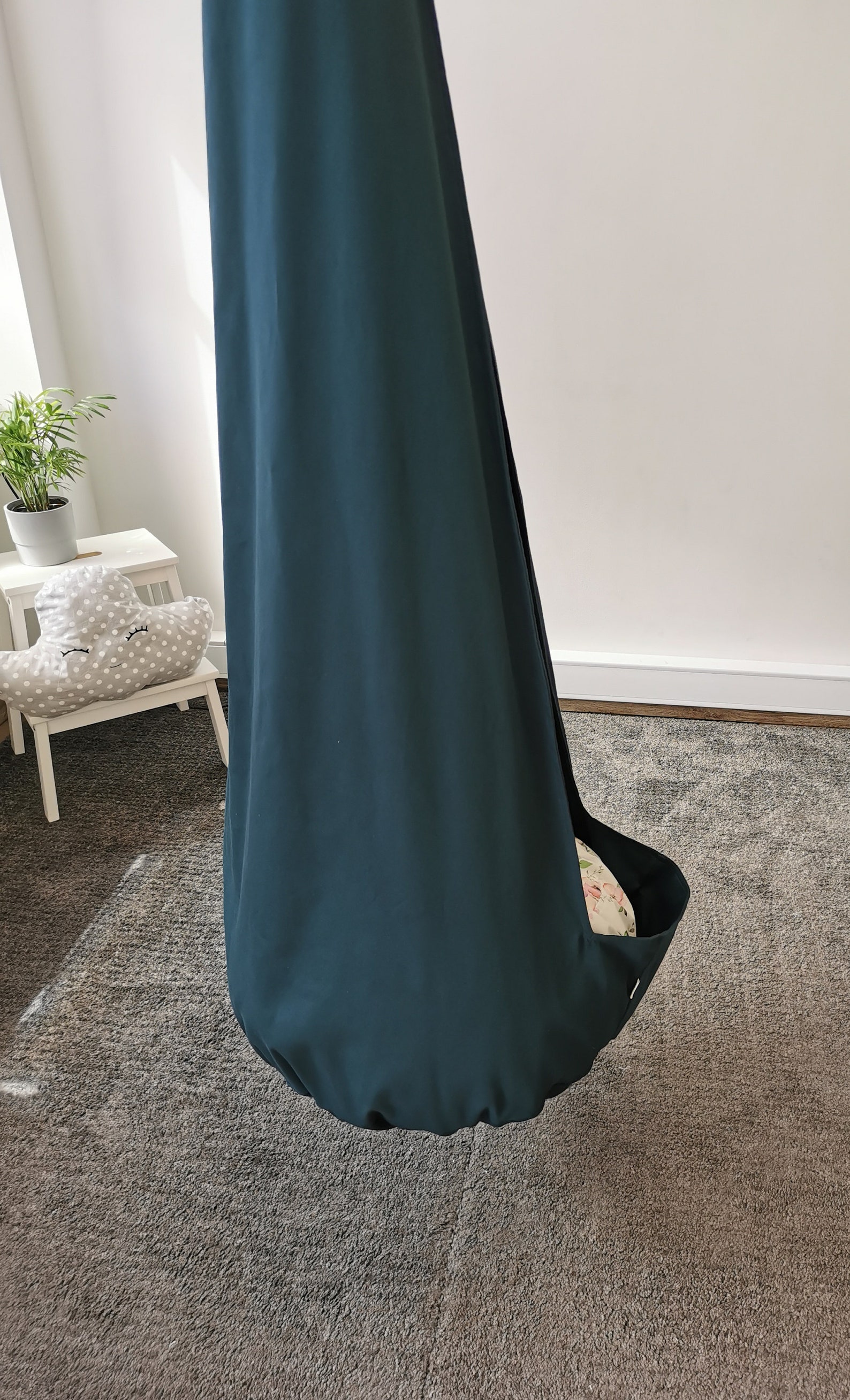 Cocoon Swing for Kids Indoor Therapy Swing Gray Cocoon - Etsy