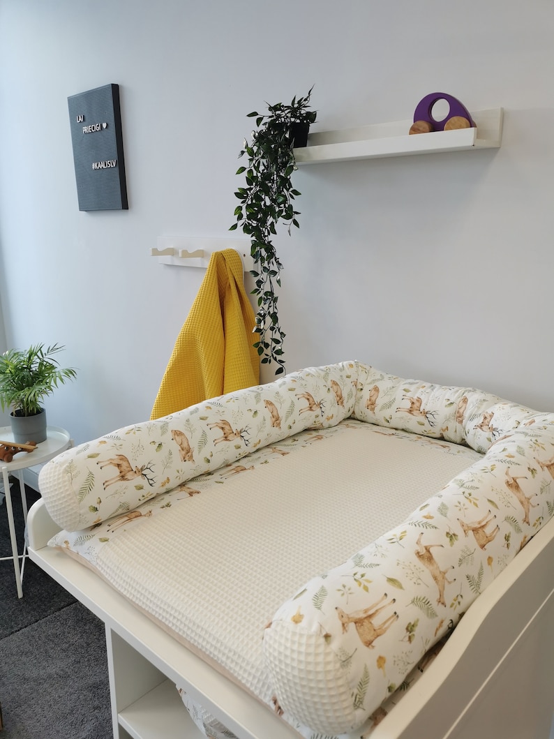 Changing Mat in Fabric Baskets for Nursing Changing Pad - Etsy