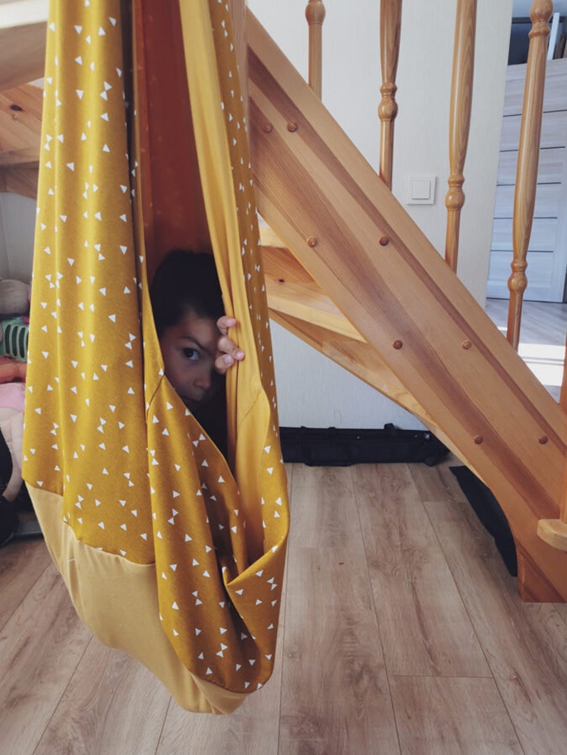 Autism Swing Cocoon Swing for Kids Black Gray Cocoon Swing - Etsy