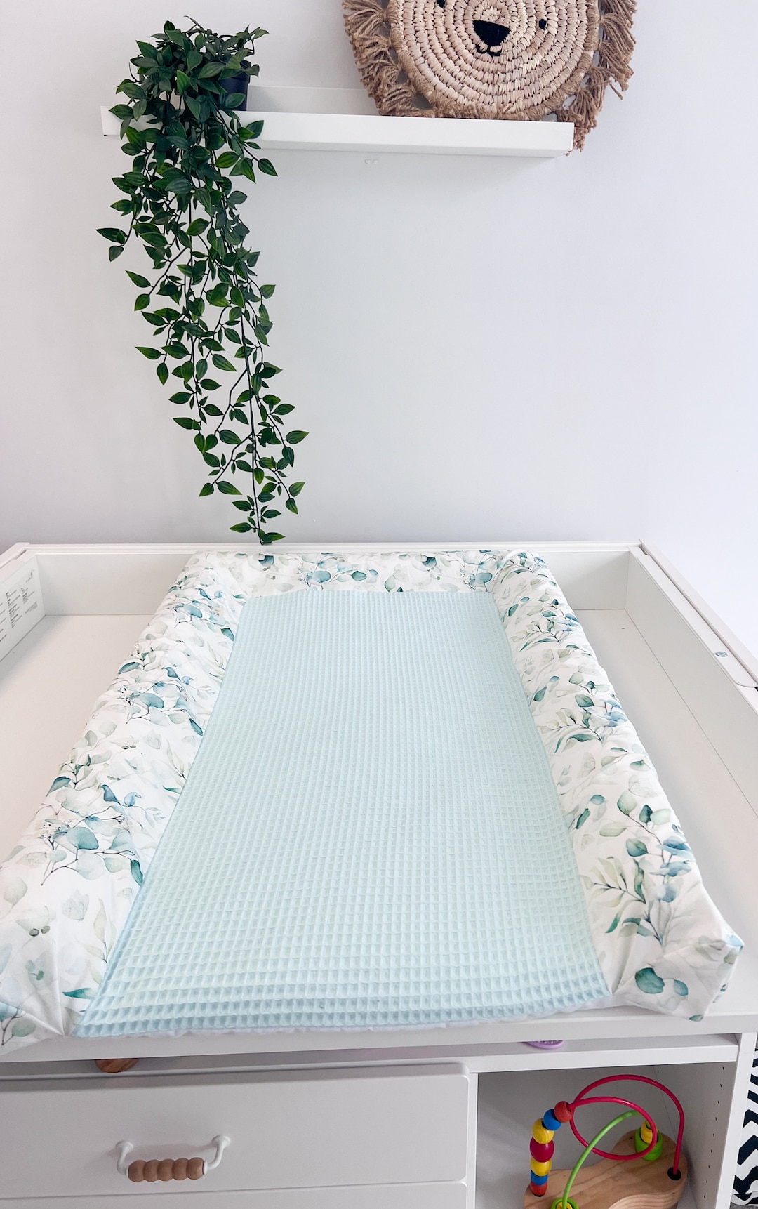 Changing Pad COVER, Table Tray, Changing Table Topper, Fabric Cover ...