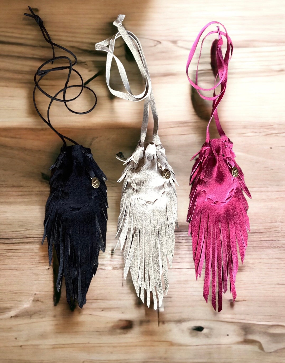 The Uma Bag, Lotus Medicine Bag, Lotus Bag, Vision Bag Necklace ...