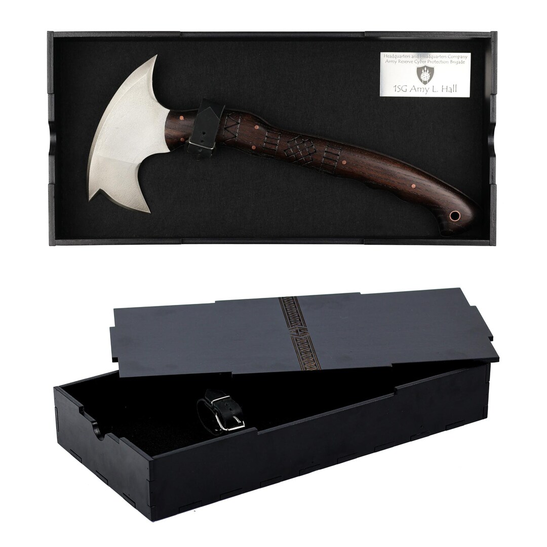 Plywood Box for Tomahawks, Axes, and Hatchets Wall Mounts Wooden ...