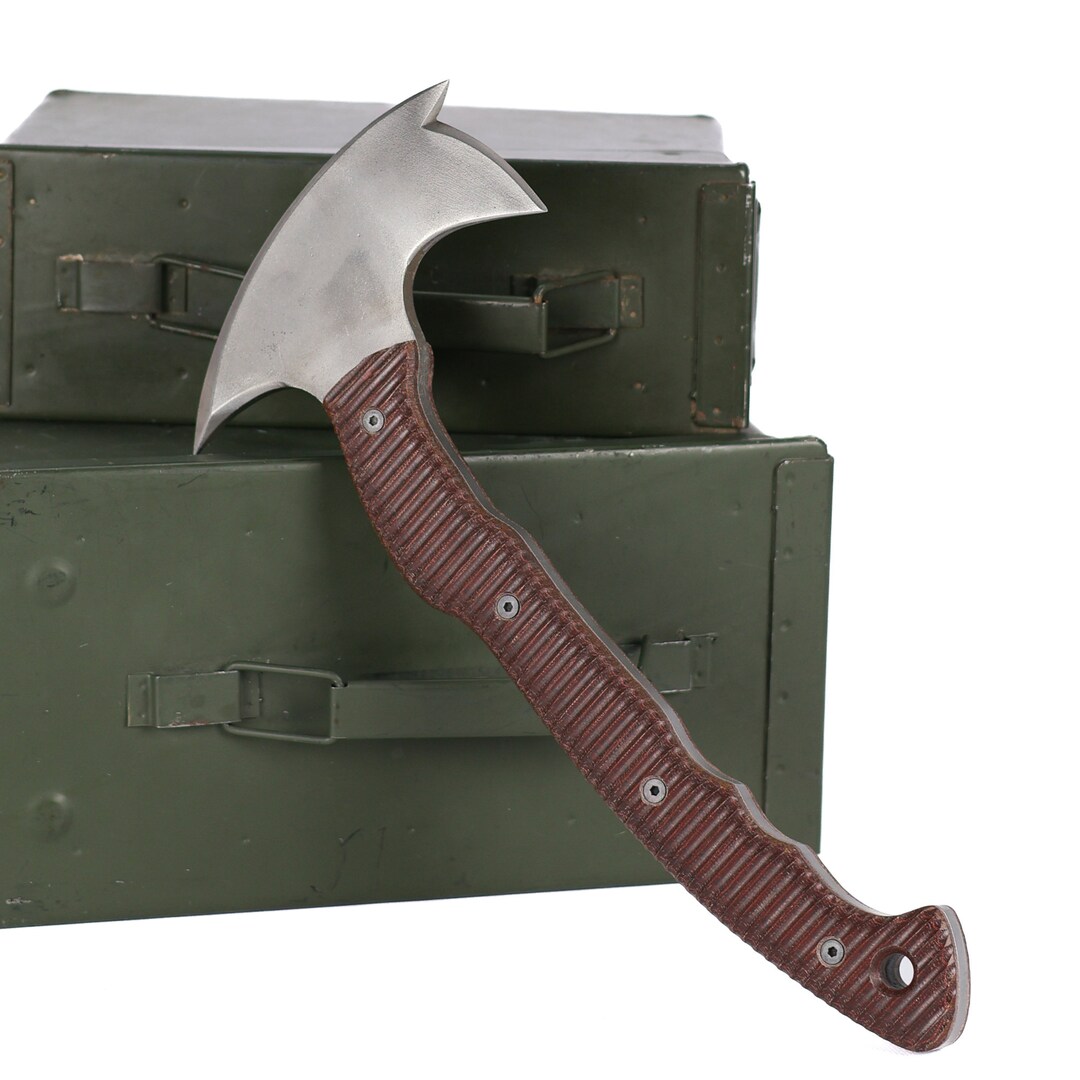 Tomahawk Tactical Axe Battle Ready Ax High Carbon Steel Throwing ...
