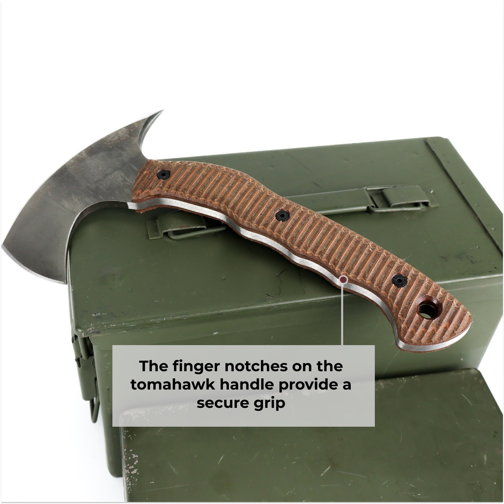 Tactical Tomahawk Axe Throwing Ax Battle Ready Hatchet With Composite ...