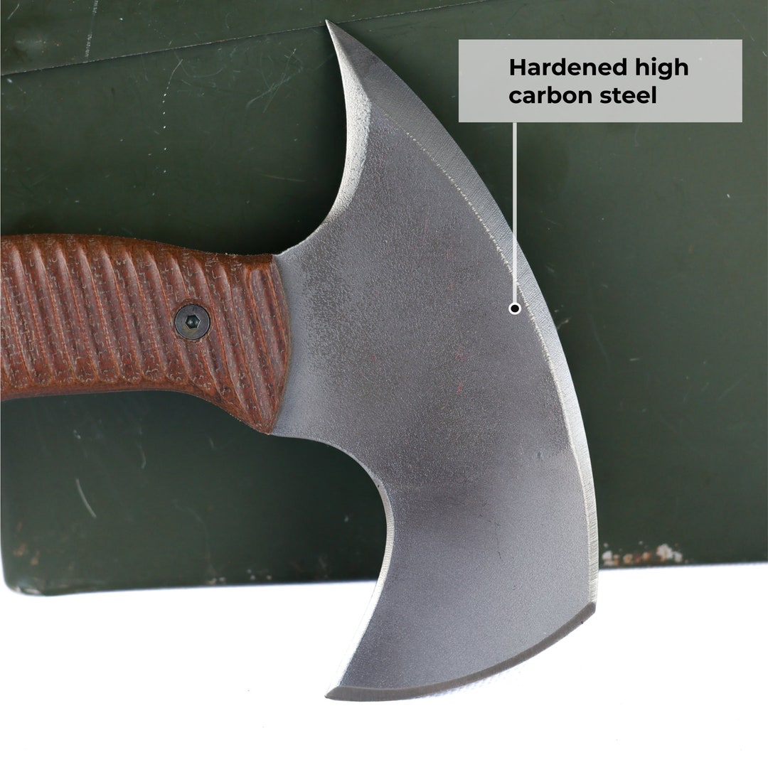 Tactical Tomahawk Axe Hand-forged Throwing Ax Battle-ready Hatchet High ...