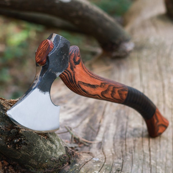 Hand Forged Hatchet - Etsy