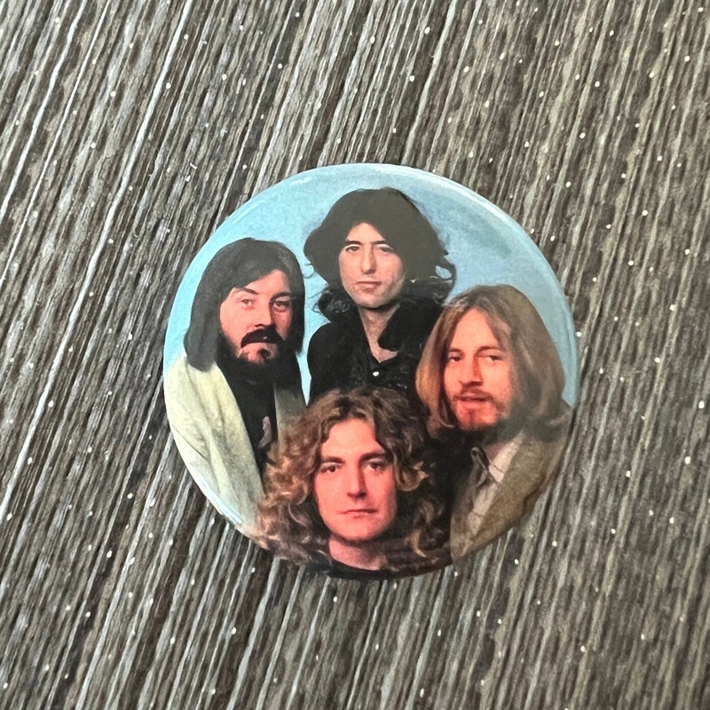 Led Zeppelin Pin - Etsy