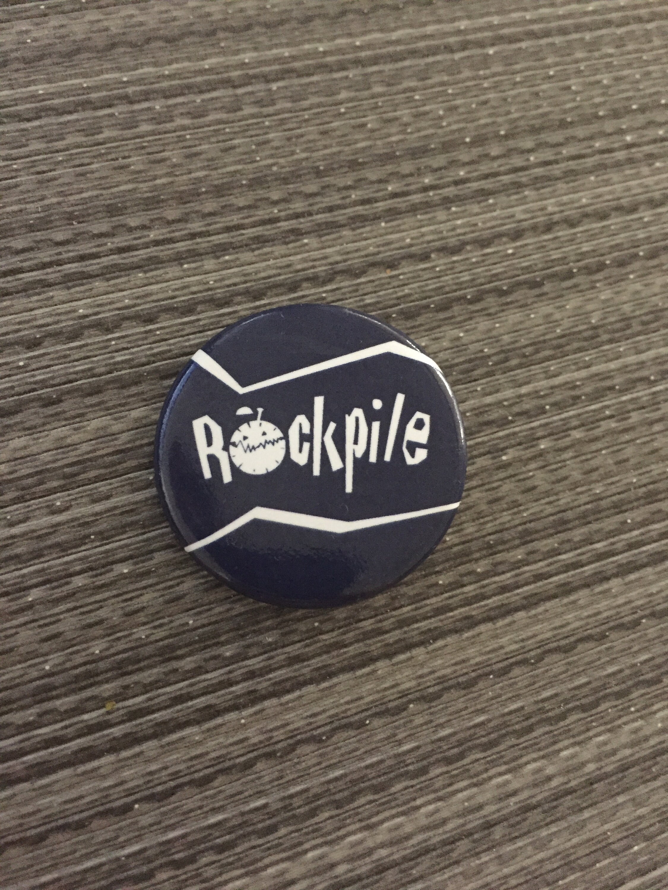 ROCKPILE 1.25 Pin Button Badge Nick Lowe Dave Edmunds - Etsy UK