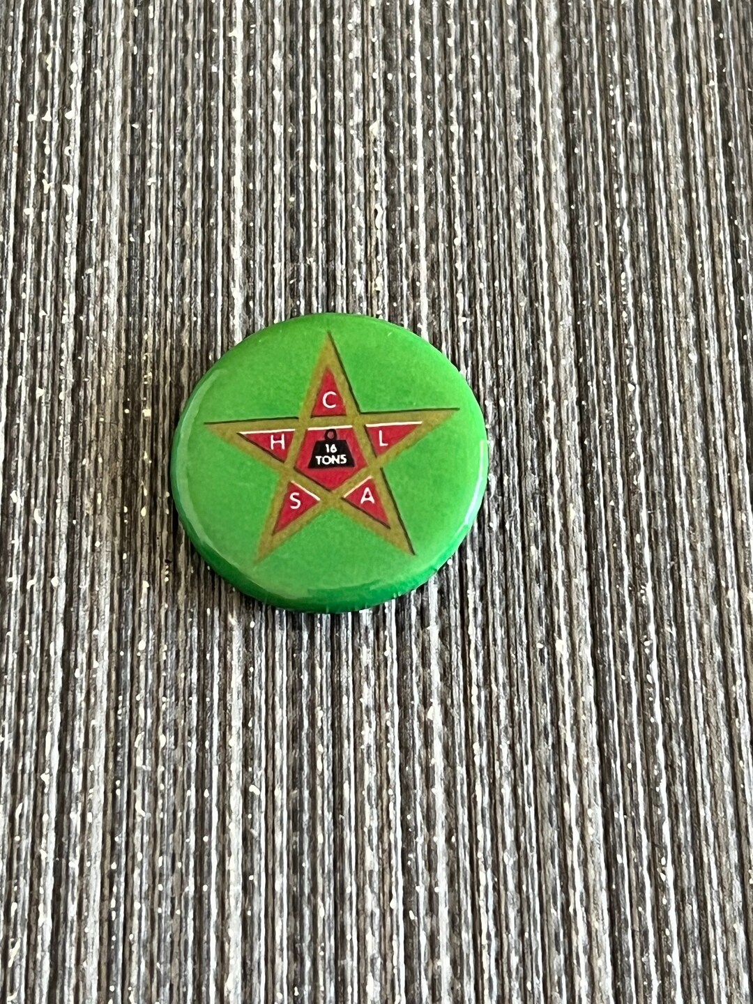 Clash THE CLASH 16 Tons 1.25" Button Pin Badge - Etsy UK