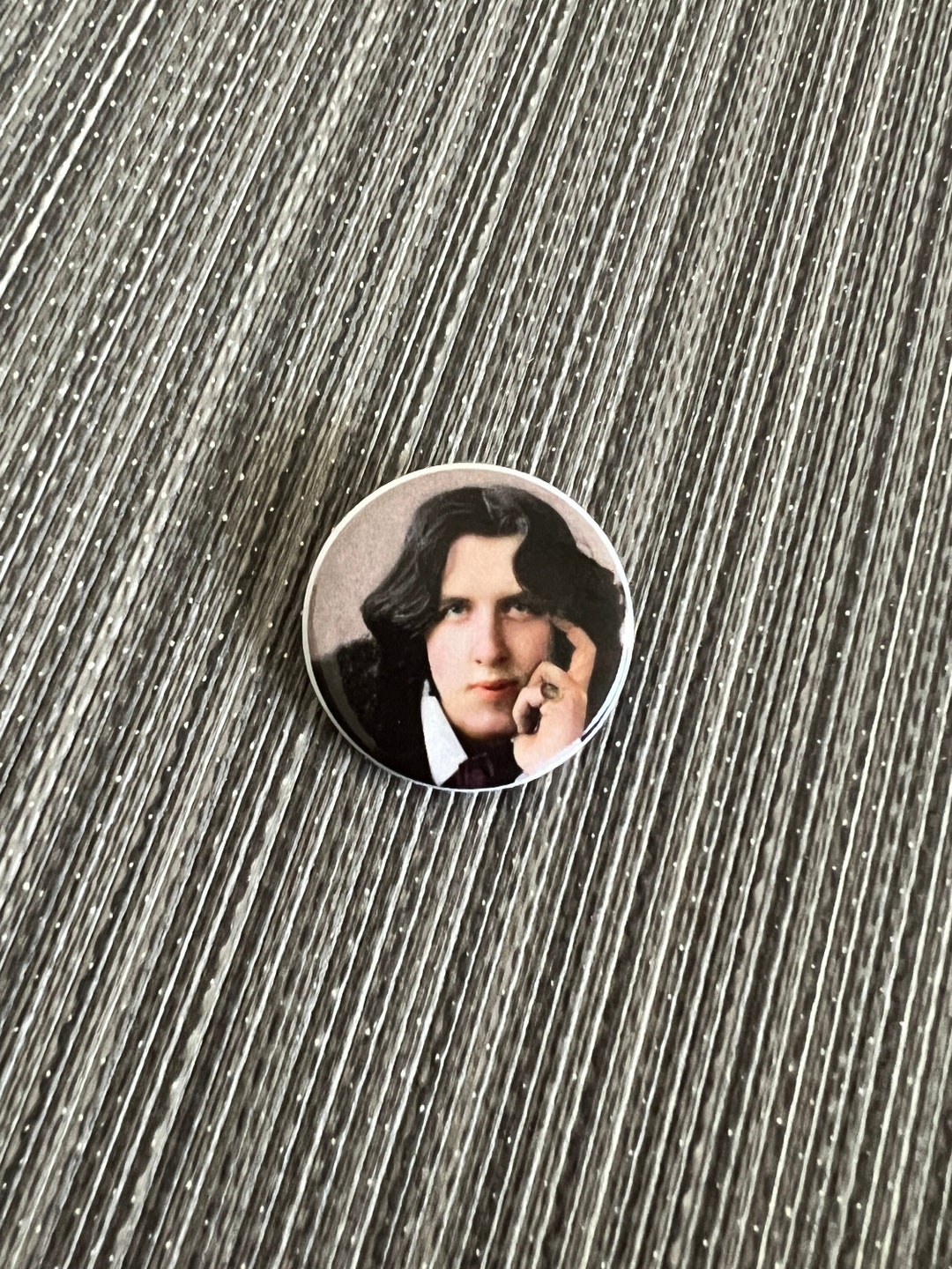 OSCAR WILDE 1.25" Button Pin - Etsy