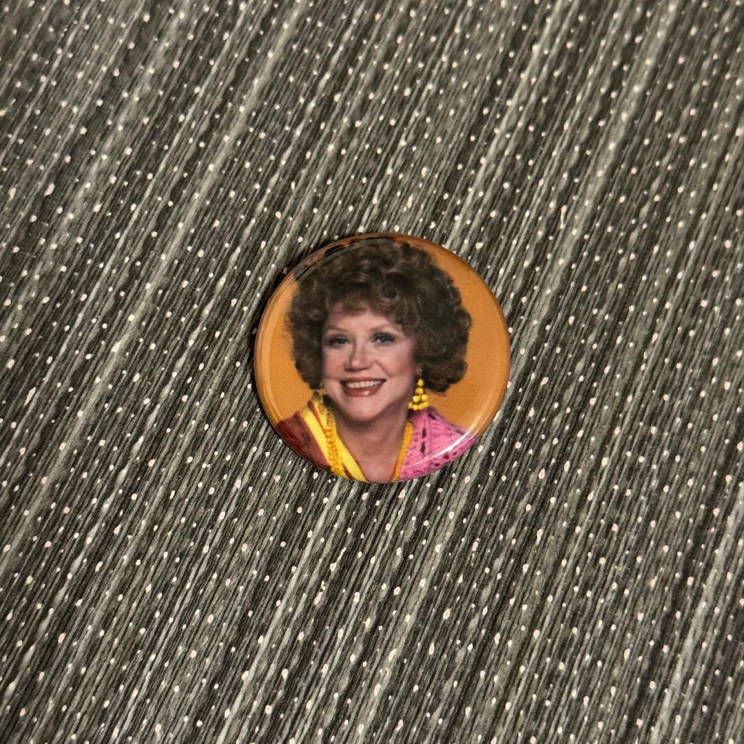 MRS ROPER Three's Company 1.25" Pin Button Helen Roper - Etsy