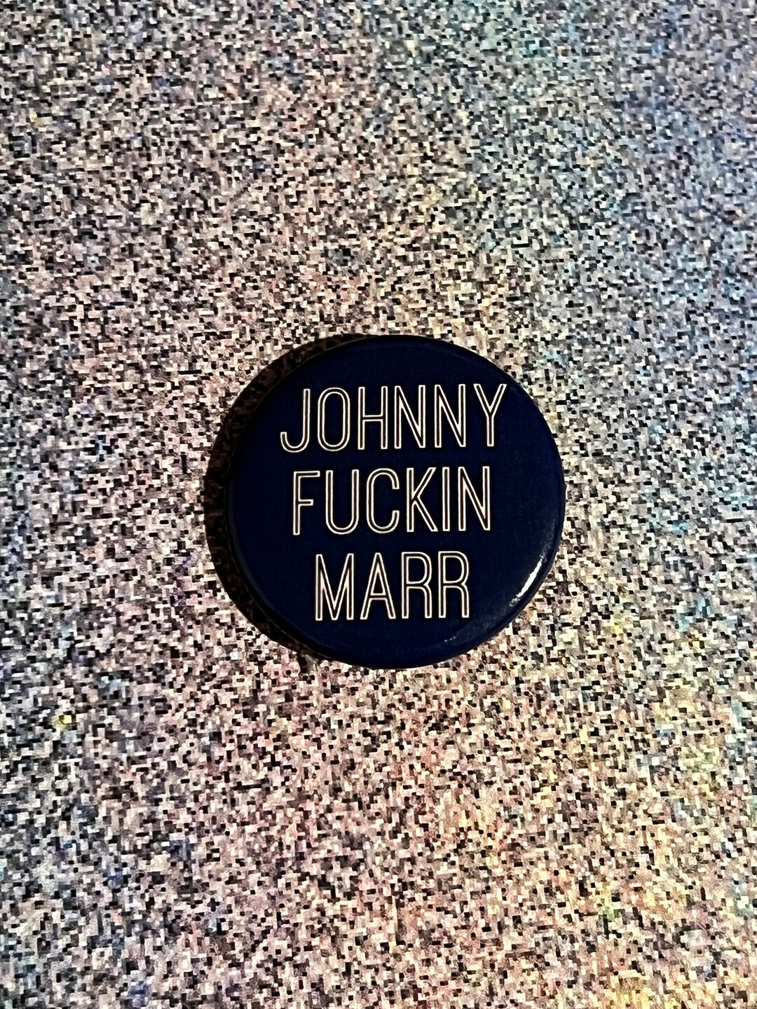 JOHNNY MARR 1.25" Button Pin Badge - Etsy