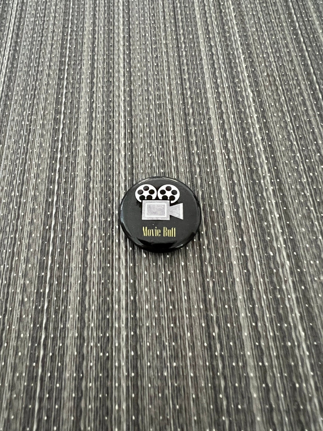 MOVIE BUFF 1" Pin Button Badge - Etsy