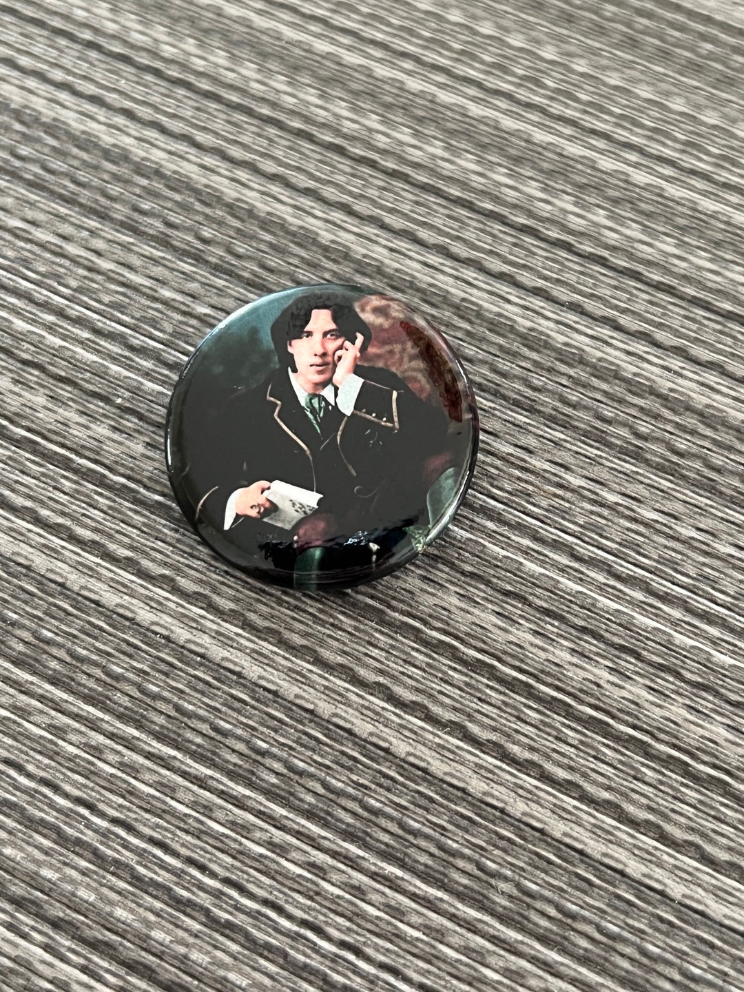 OSCAR WILDE 1.25" Button Pin - Etsy