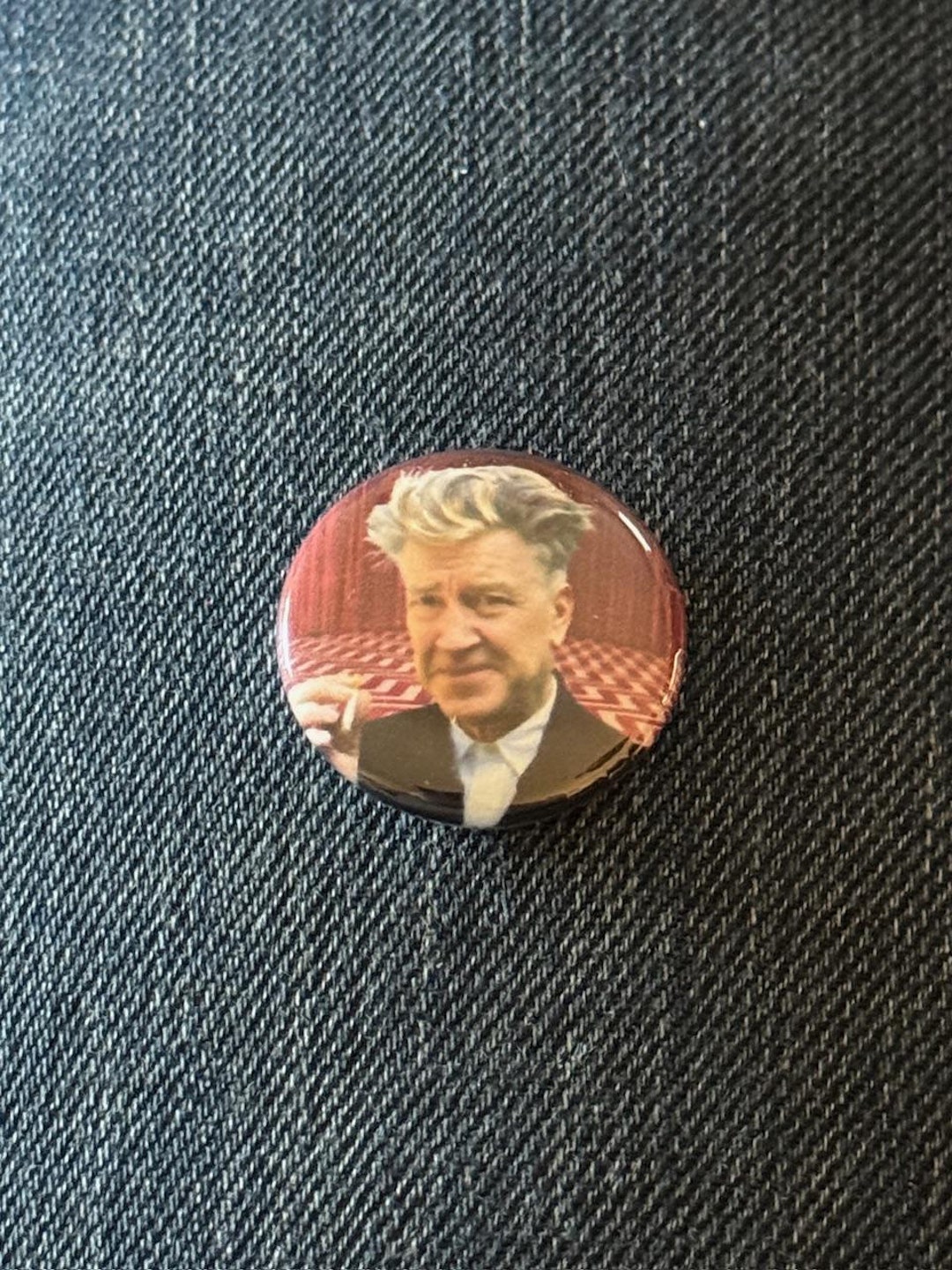 DAVID LYNCH 1” Button Pin Badge - Etsy