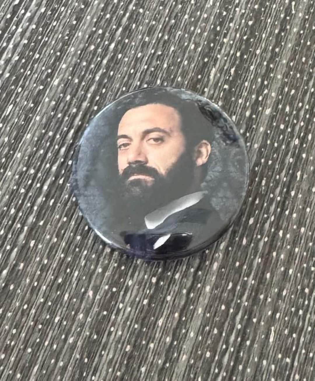 MORGAN SPECTOR George Russell Gilded Age 1.50" Pin Button - Etsy
